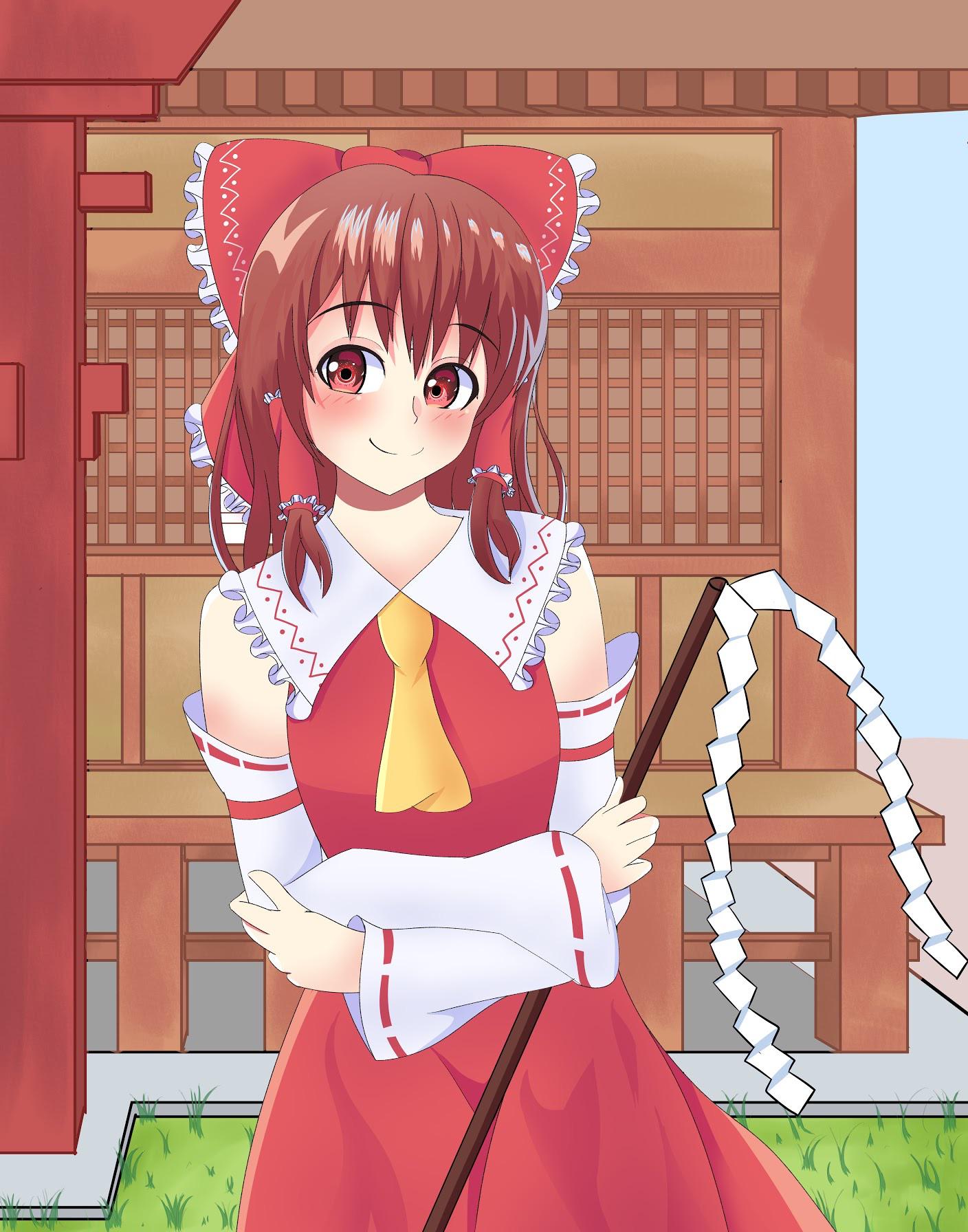 Reimu Strikes Again! | Scrolller