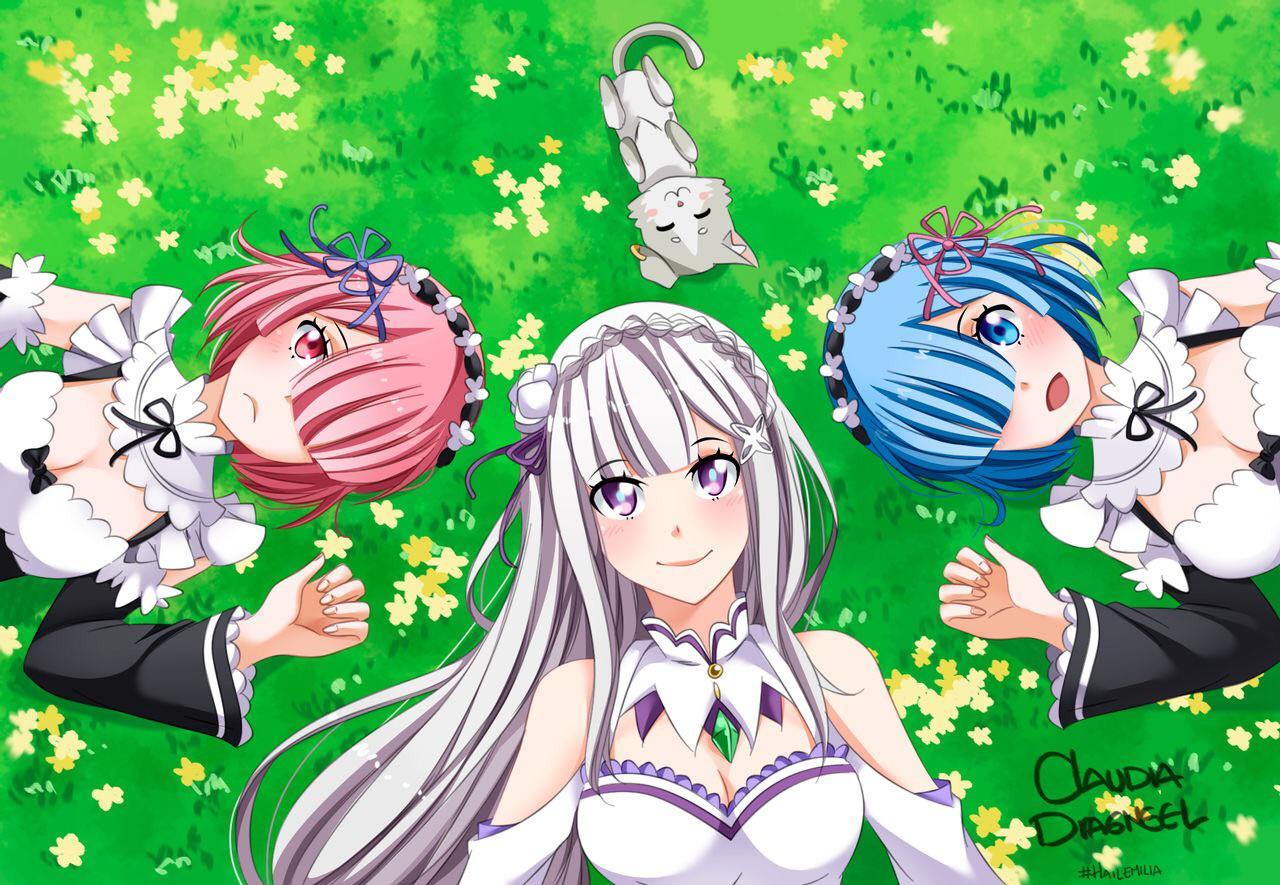 Rem Ram Emilia [media] | Scrolller