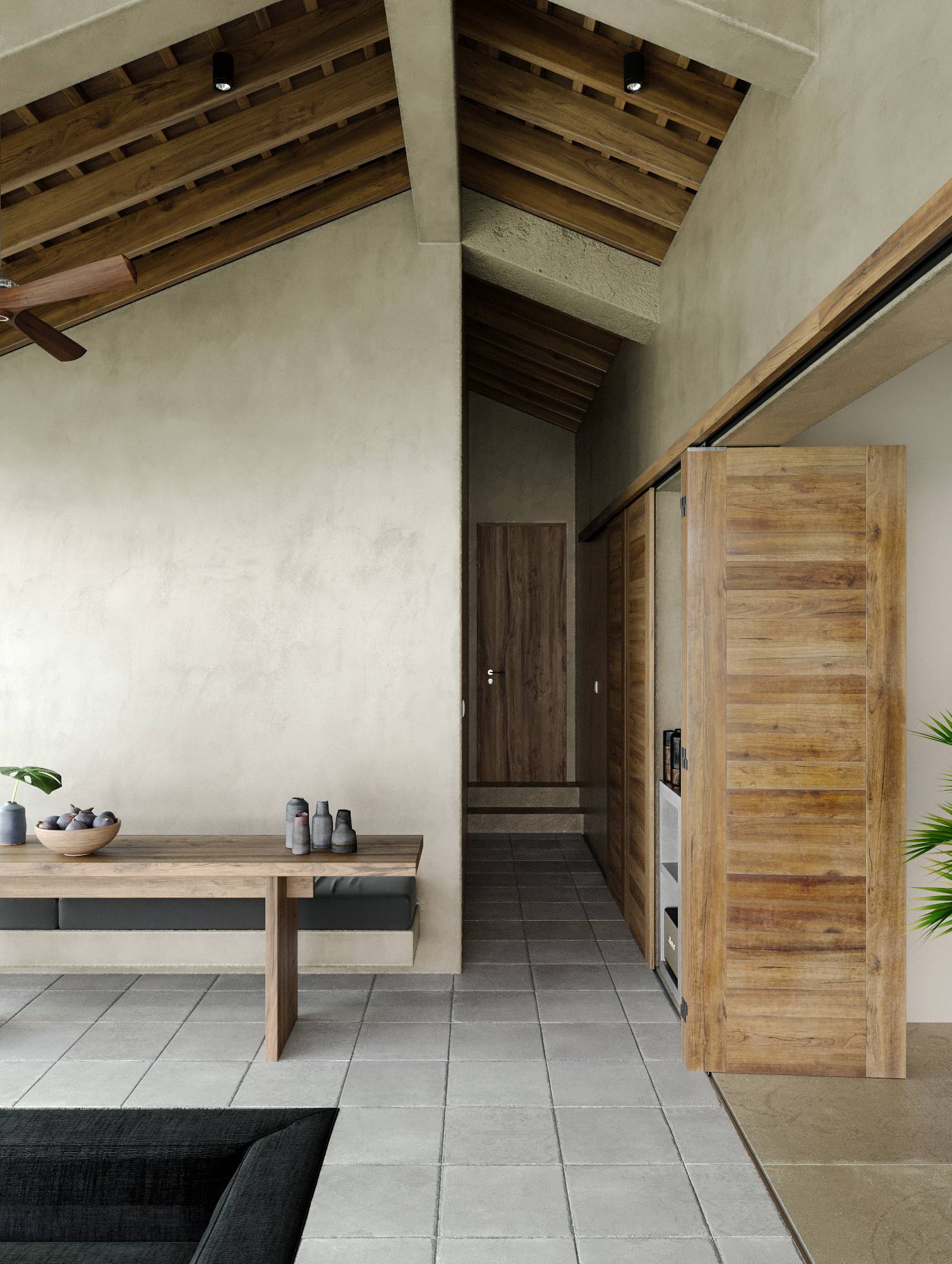 Render inspired by the amazing Norm Architects. [3ds max / corona 4 / substance / forestpack pro ...