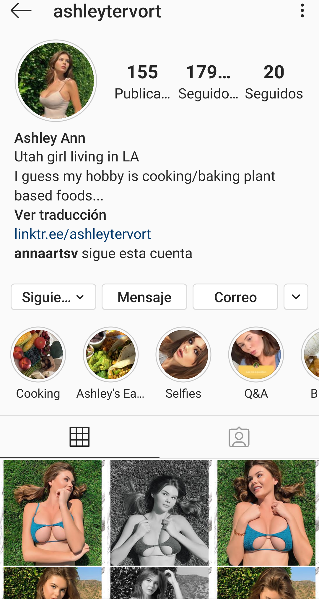 Request: Ashley tervort, busty skinny girl | Scrolller