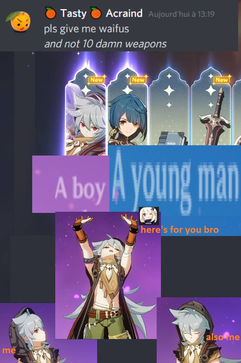 Rerolling for waifus experience | Scrolller