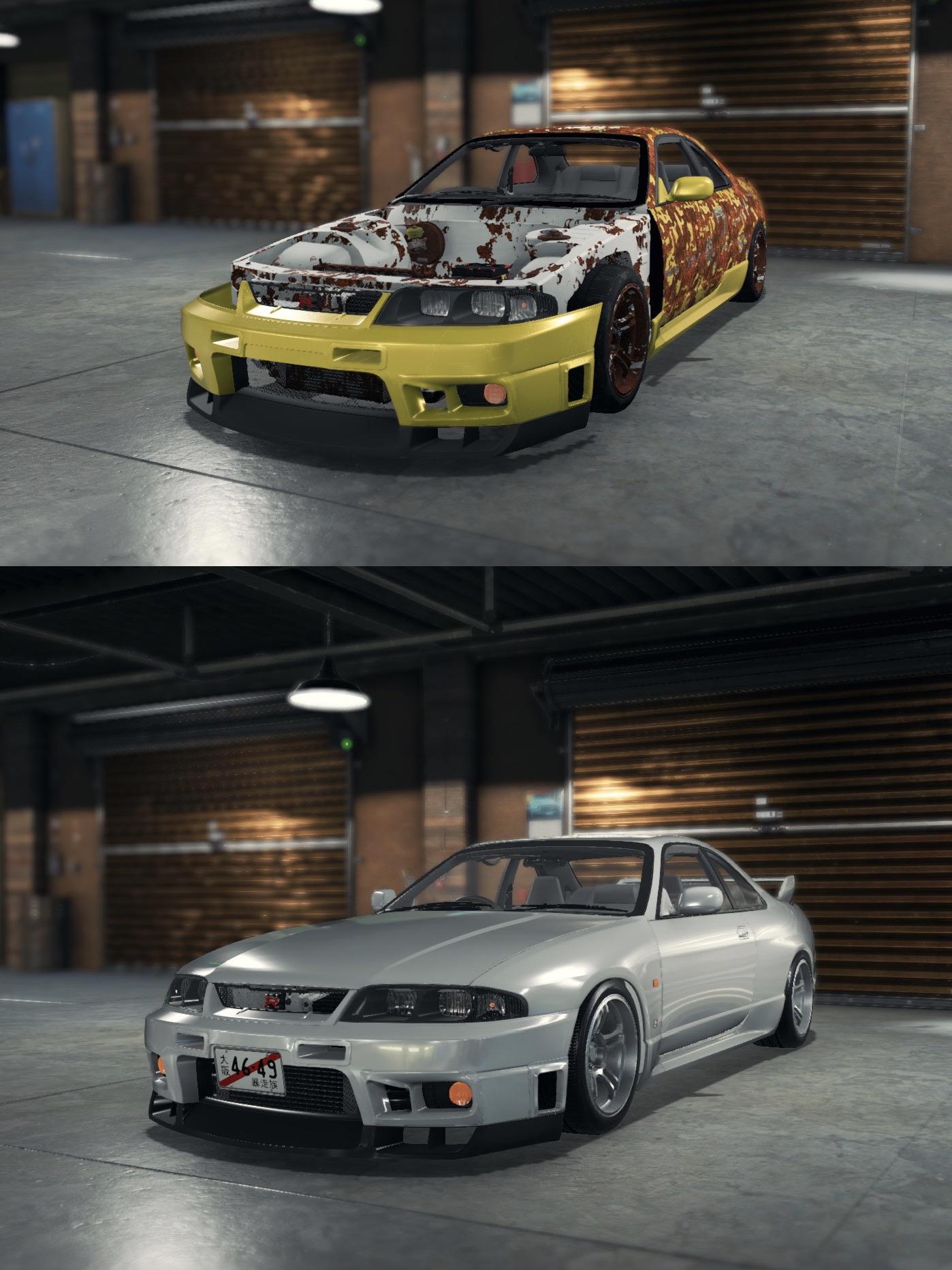 Restoration Nissan Skyline GT-R (R33) | Scrolller