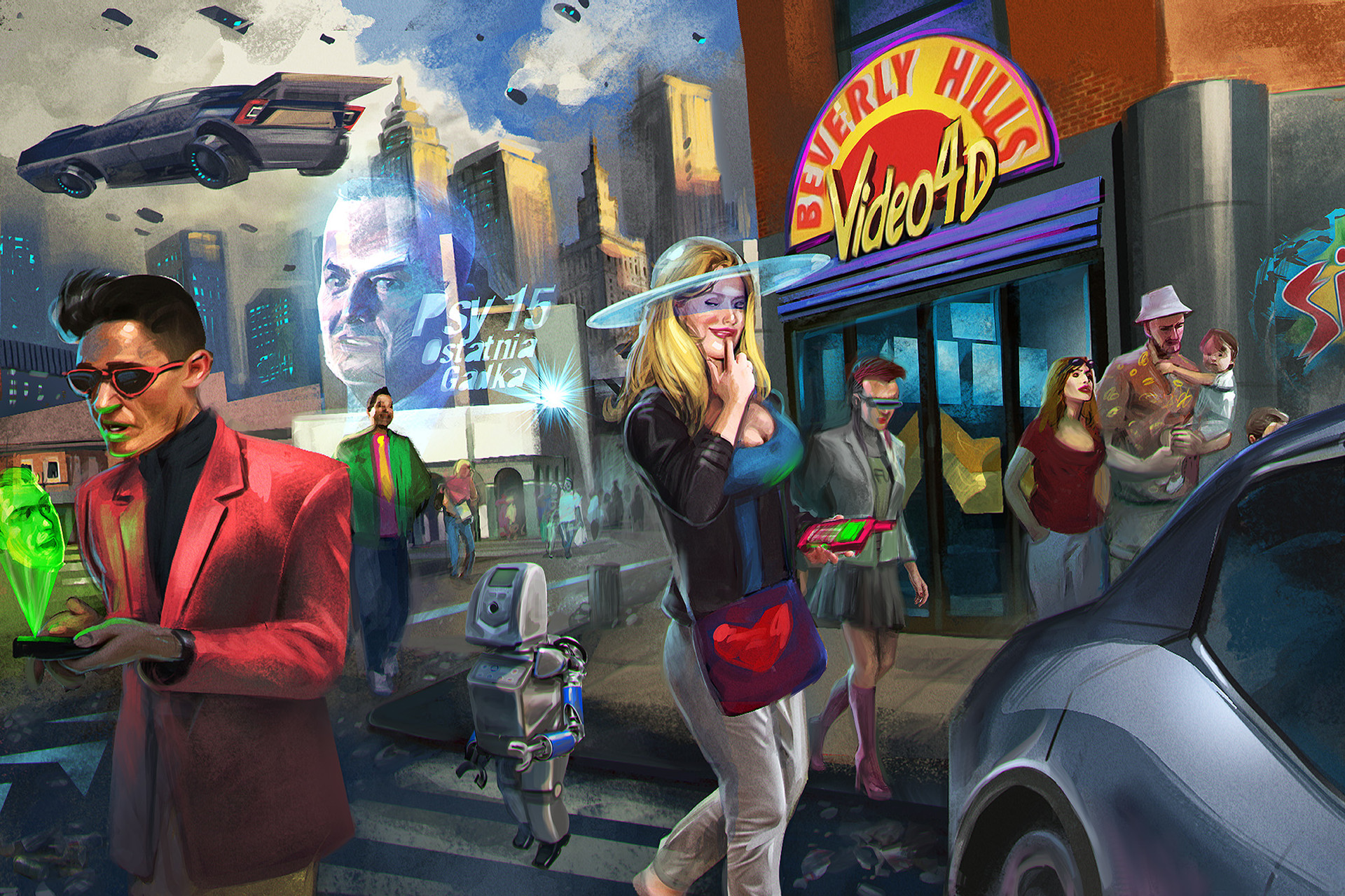 Retro Future by Rafal Szlapa | Scrolller