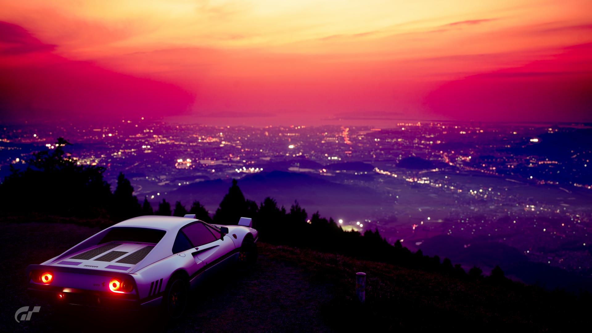 "Retrowave" Ferrari 288 GTO | Scrolller