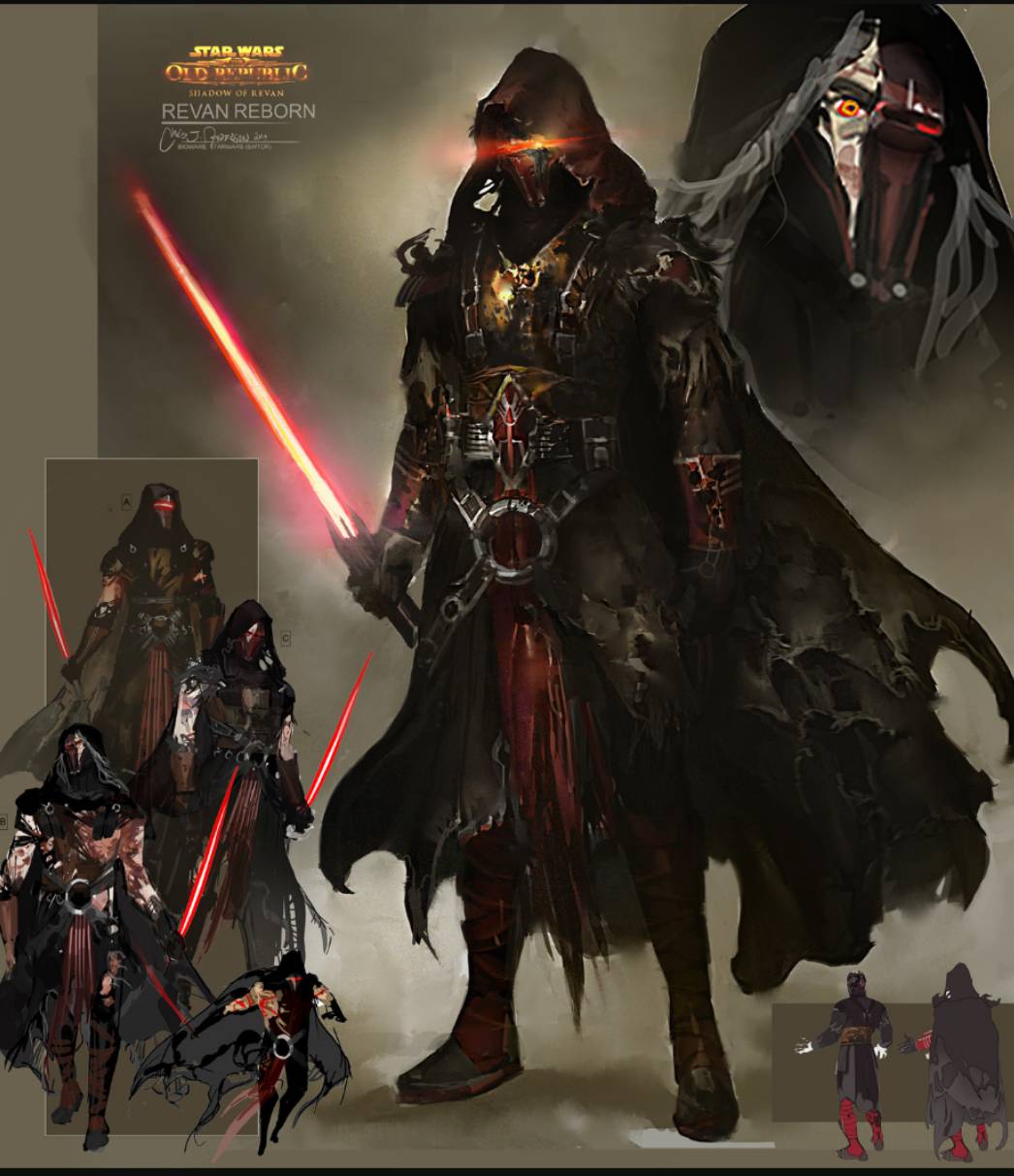 Revan concept art. | Scrolller