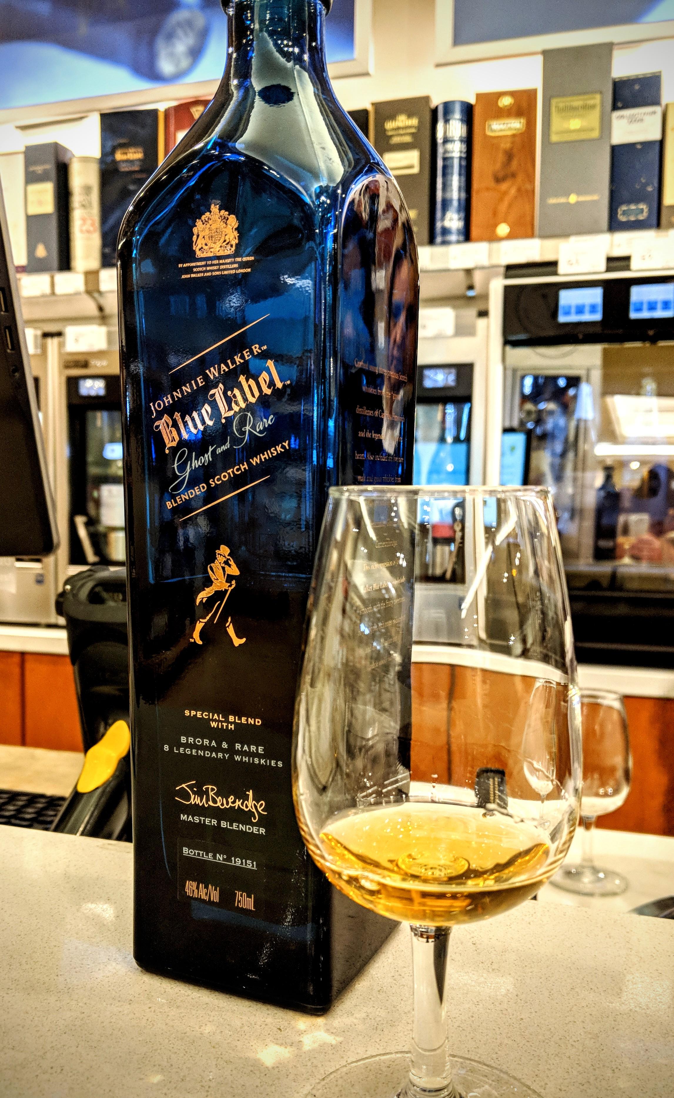 Review #250 - Johnnie Walker Blue Label "Ghost & Rare" Brora | Scrolller