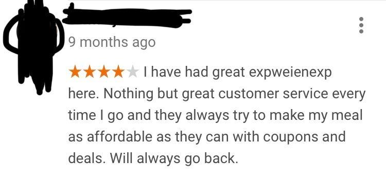 Review for Pizza Hut | Scrolller