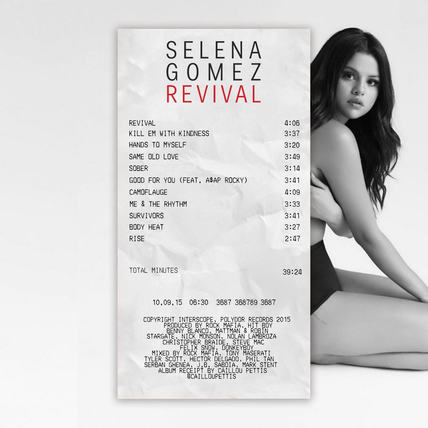 Revival Album Receipt | Scrolller