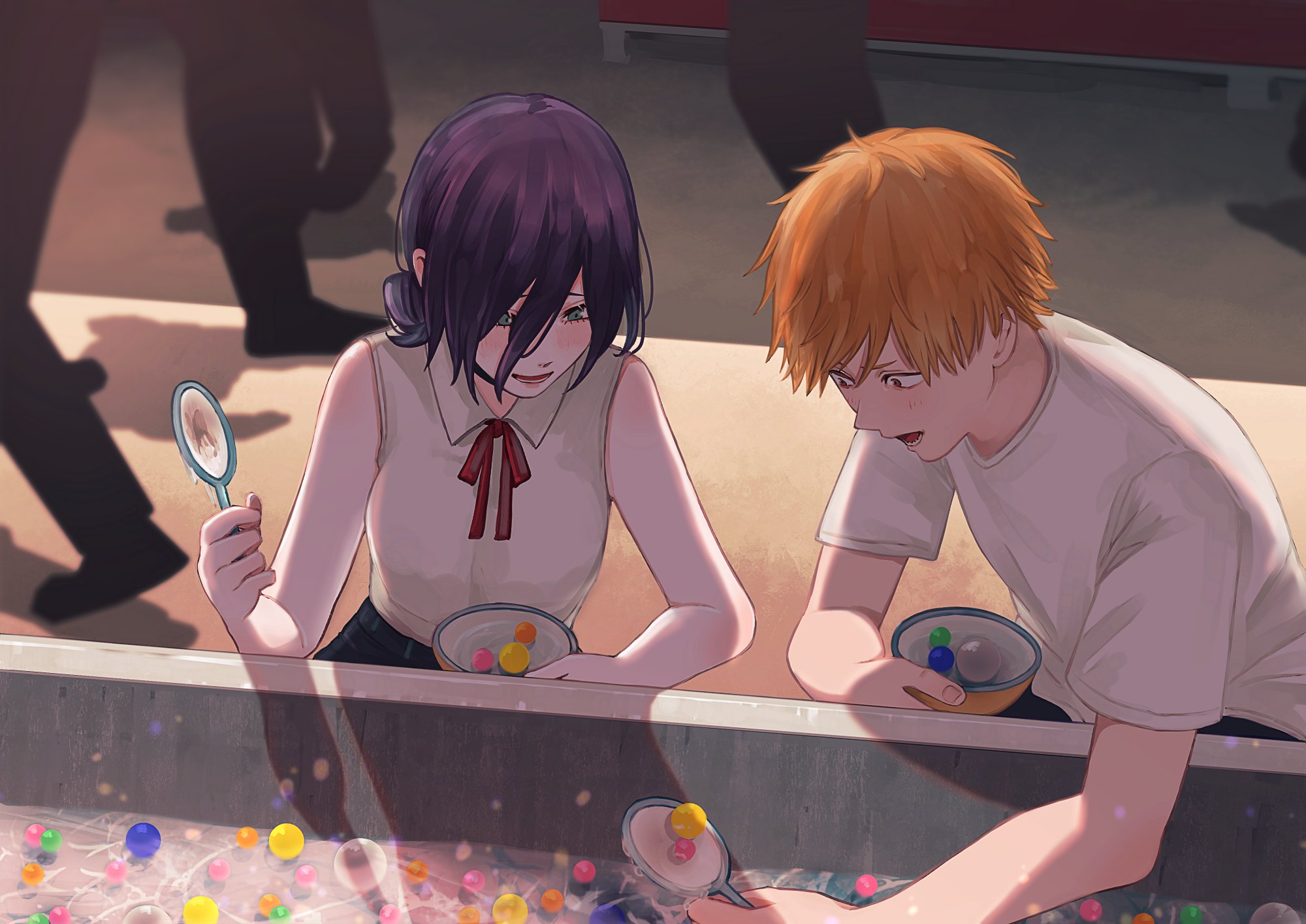 Reze and Denji by toukaairab | Scrolller