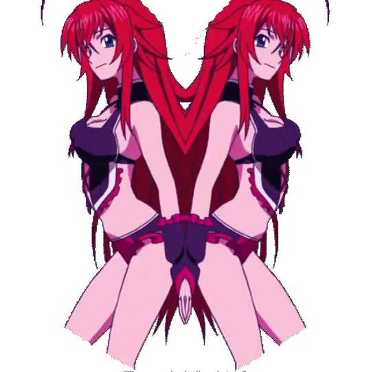 Rias dancing, but it's transparent | Scrolller