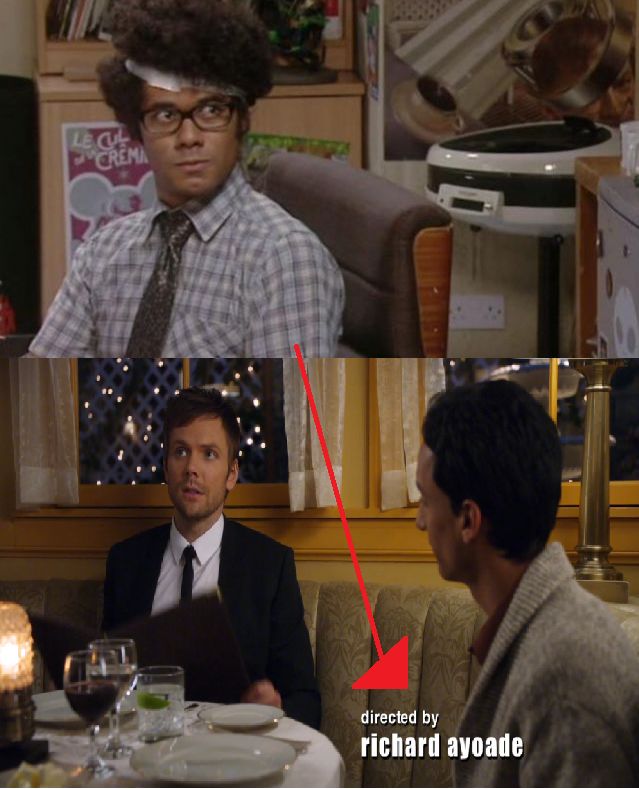 Richard Ayoade of the IT Crowd (Moss) directed one of the best Jeff-Abed episodes! | Scrolller