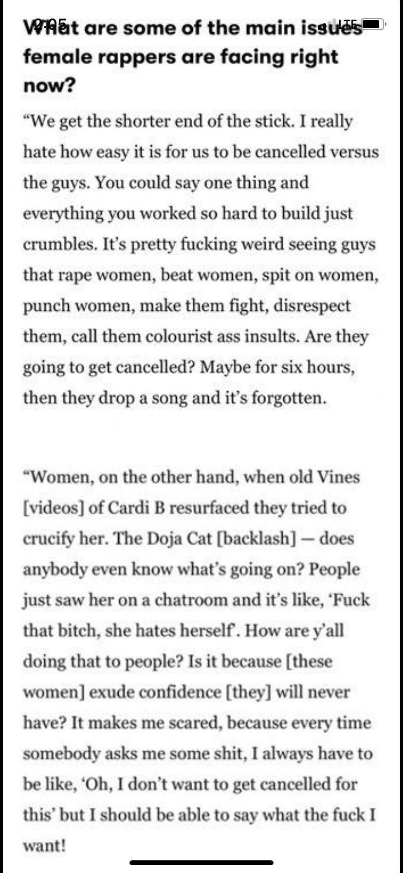 Rico Speaking On The Issue Female Rappers Face Scrolller