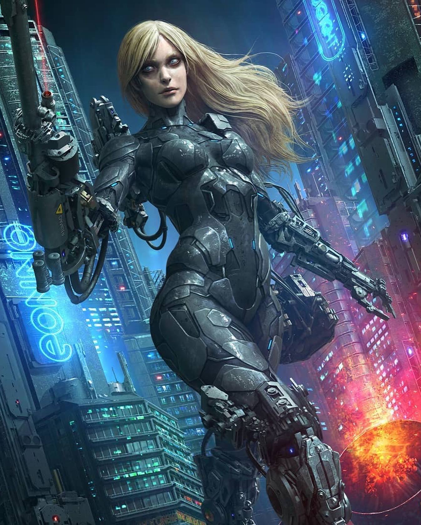 Rika's Marauders Book Cover art by Tek Tan | Scrolller