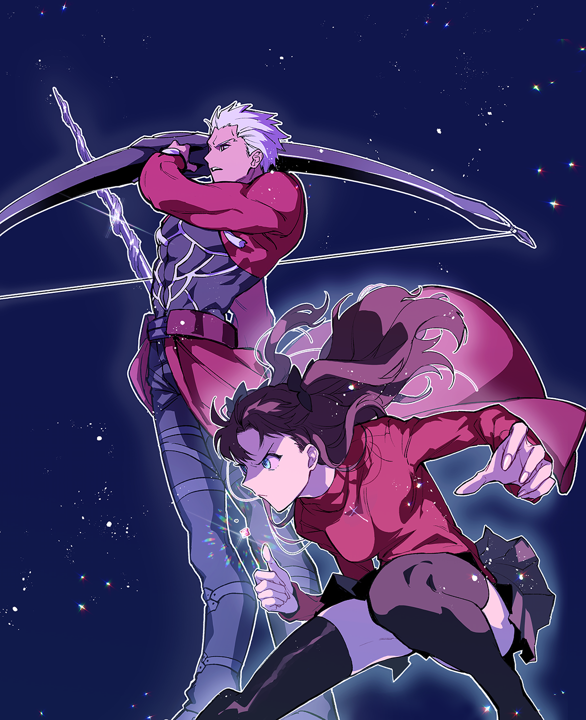 Rin and Archer | Scrolller