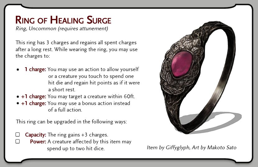 Ring of Healing Surge | Scrolller