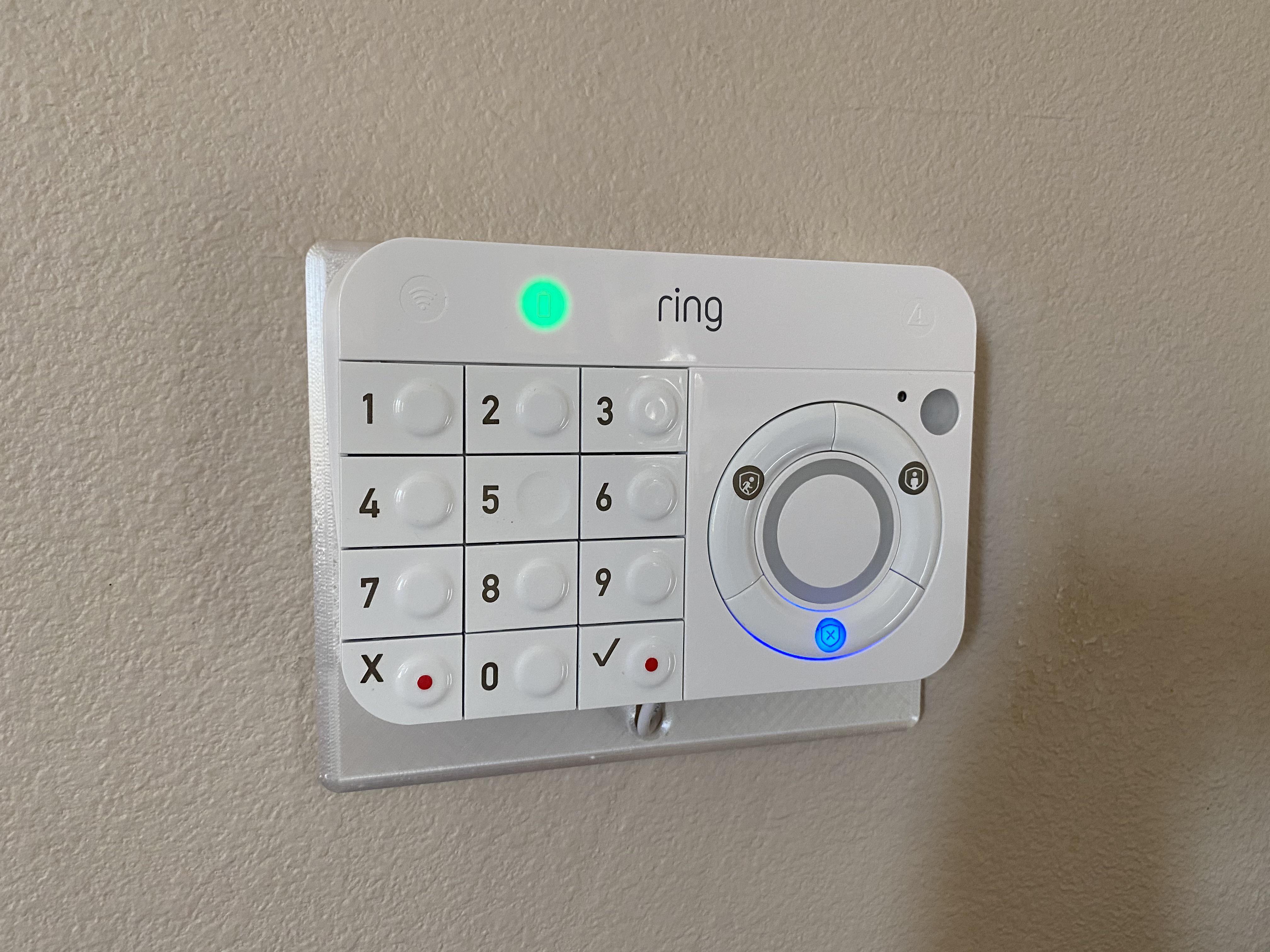 Ring Retrofit Kit 3D Printed Wall Plate And Wired USB Power Scrolller