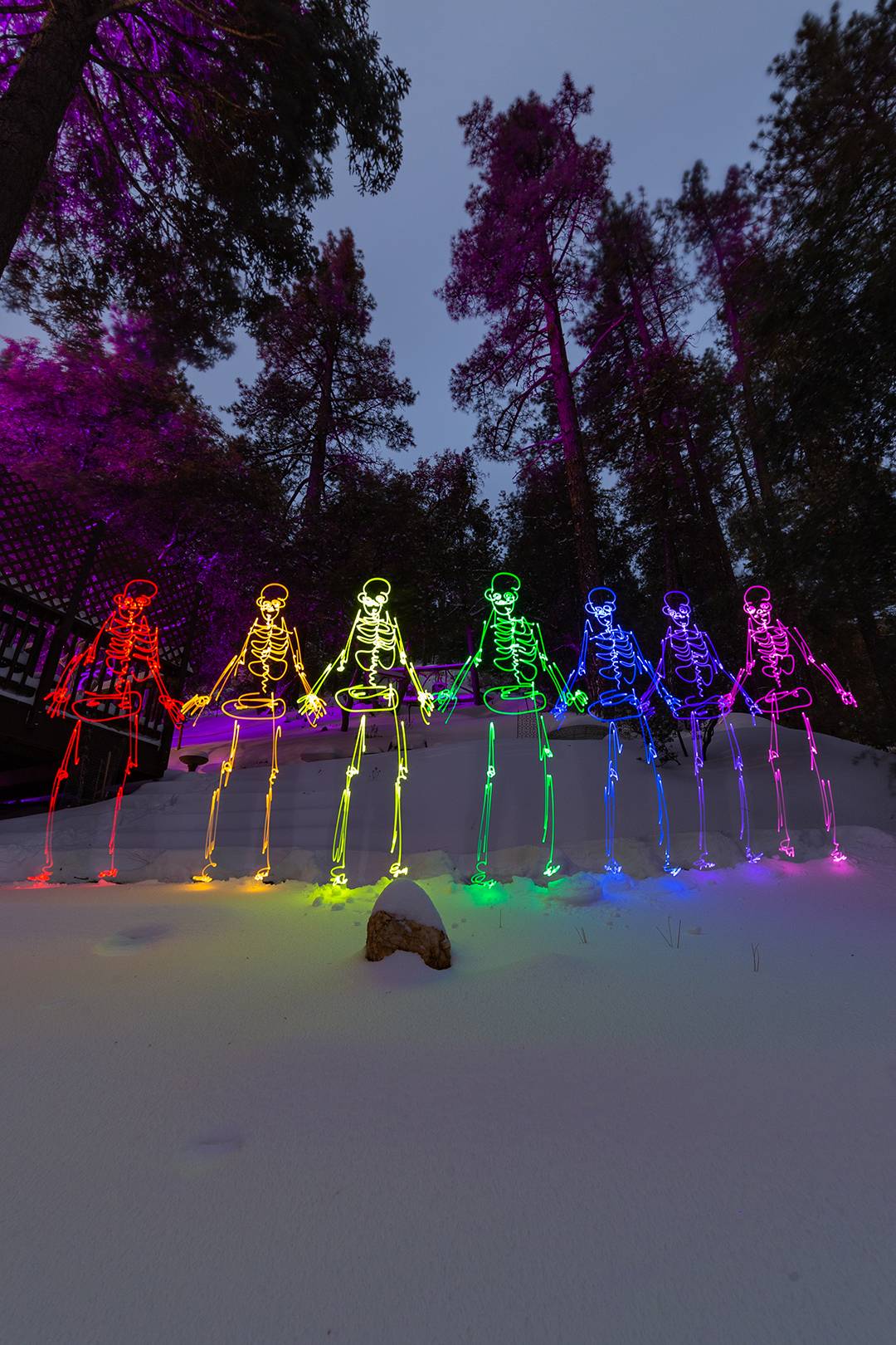 Rise & Shine, light painting photo [OC][1080x1620] | Scrolller