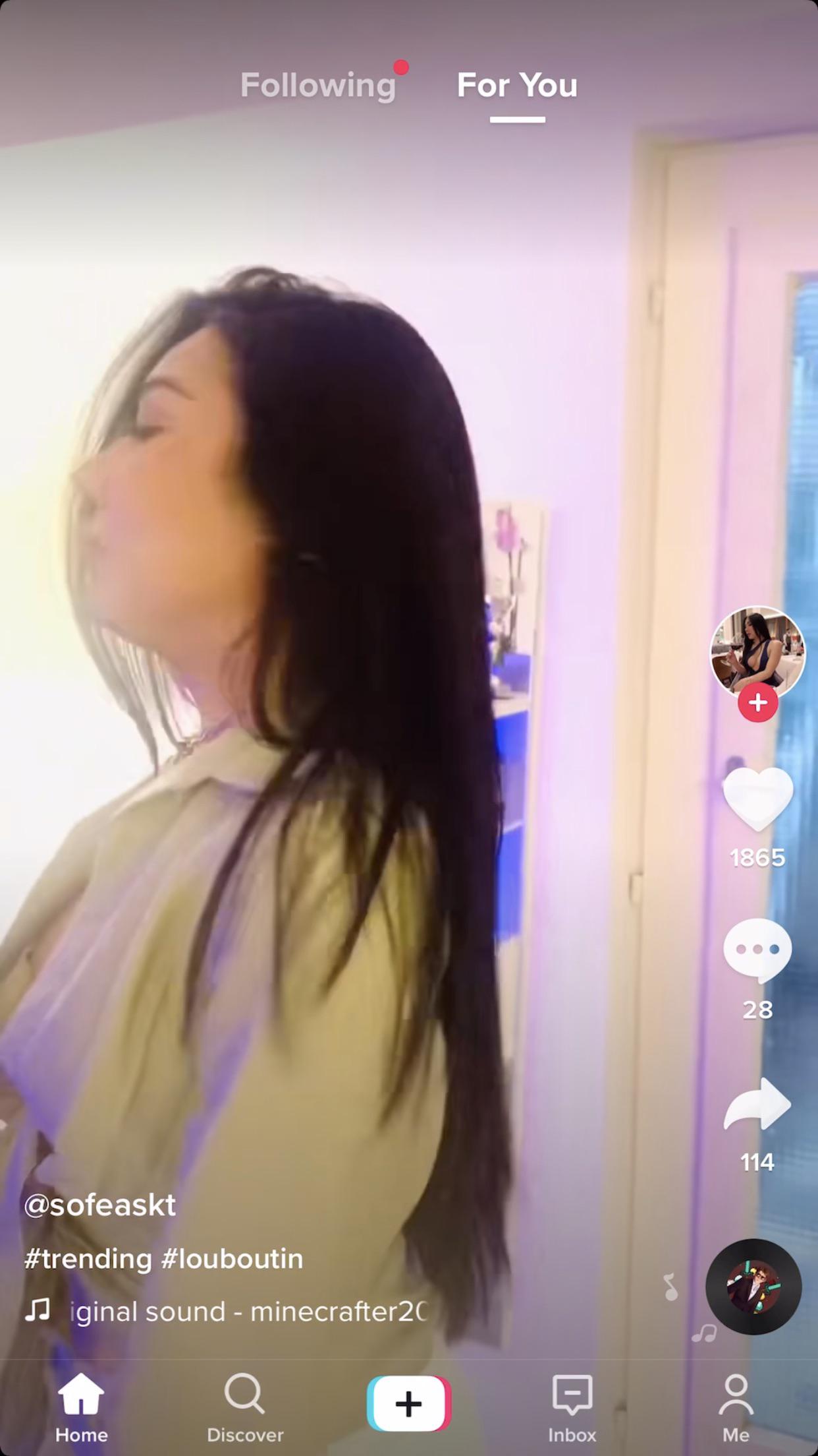 Risky blouse the whole vid, but managed to catch a slip | Scrolller