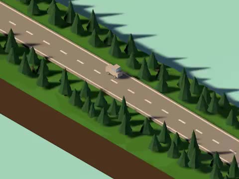 Road and Bridge Animation | Scrolller