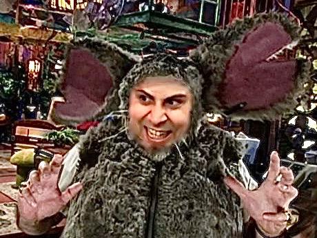 Robbie Rat celebrating the current situation in the ME | Scrolller