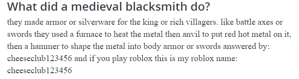 Roblox playing blacksmith | Scrolller