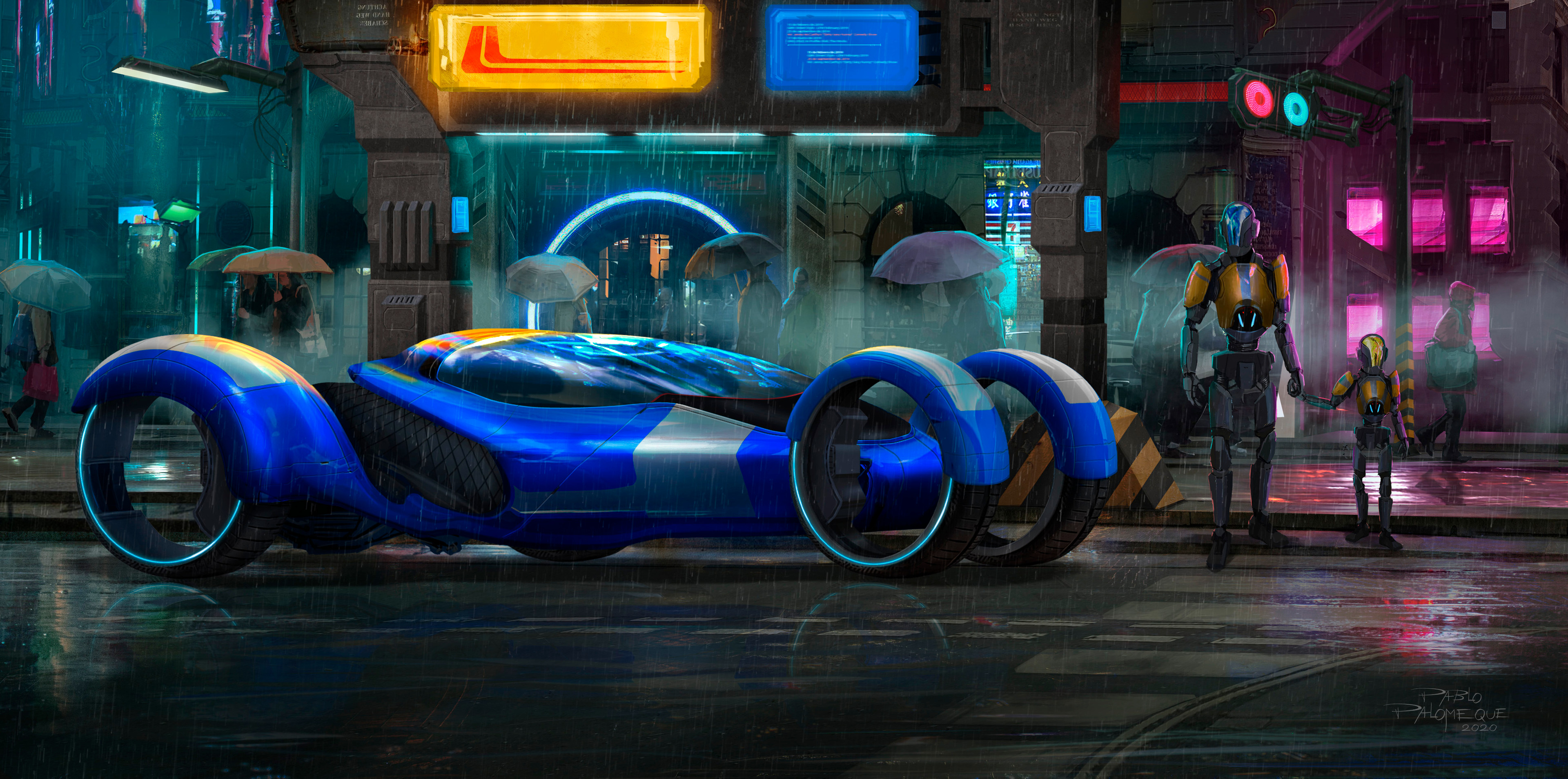 Robots by Pablo Palomeque | Scrolller