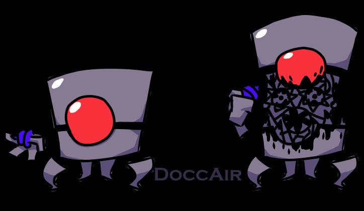 Robot S Dinner Scrolller