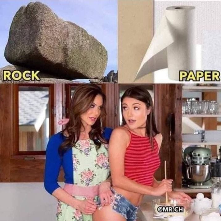 Rock paper scissors funny memes | Scrolller
