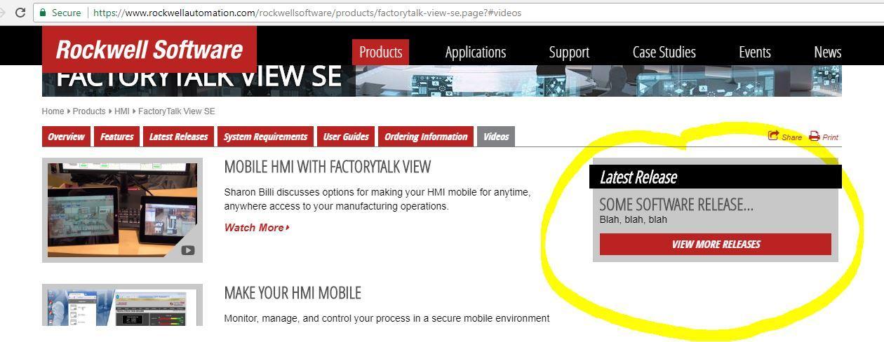 Rockwell Software Website - blah, blah, blah | Scrolller