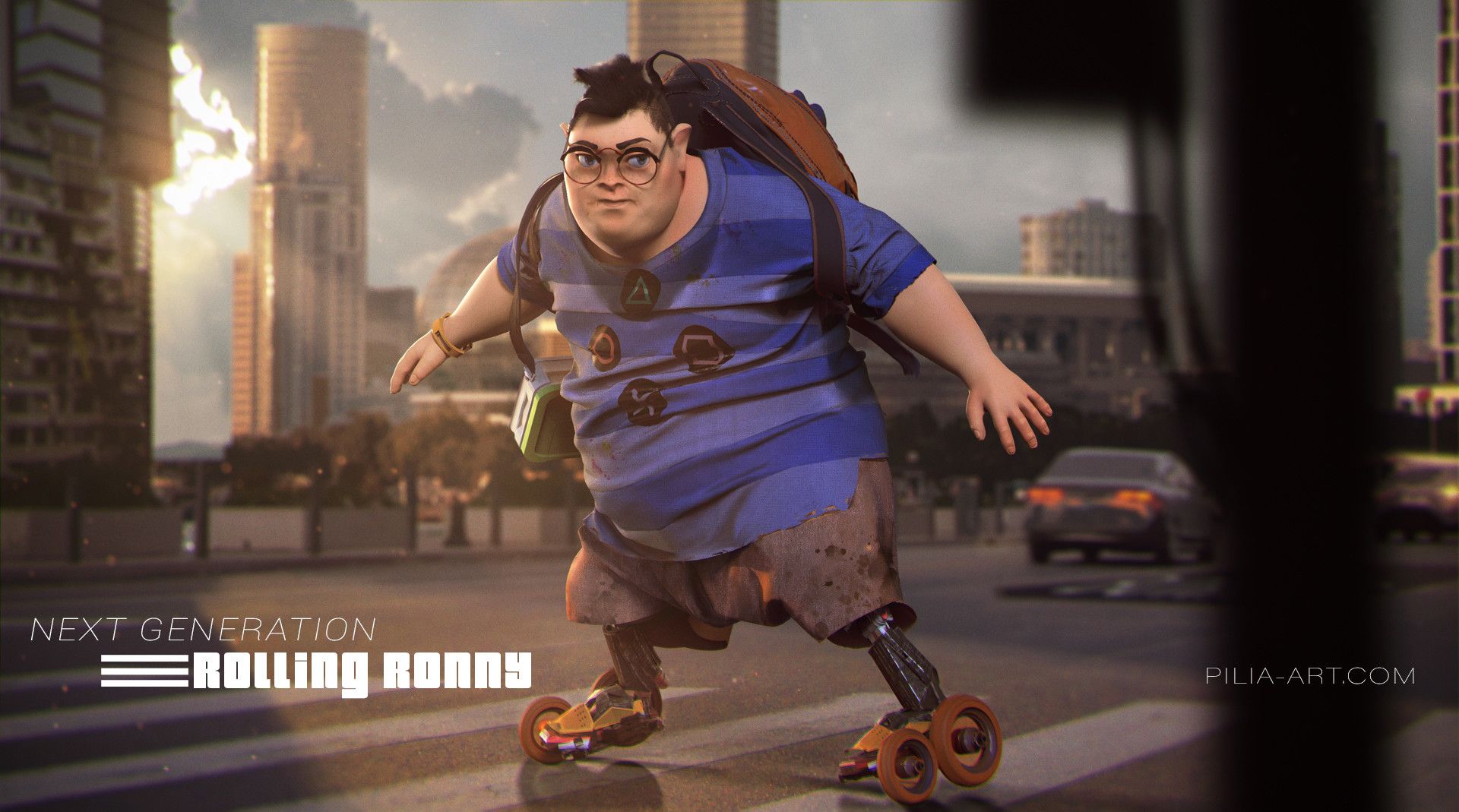 Rolling Ronny by Claudio Pilia | Scrolller