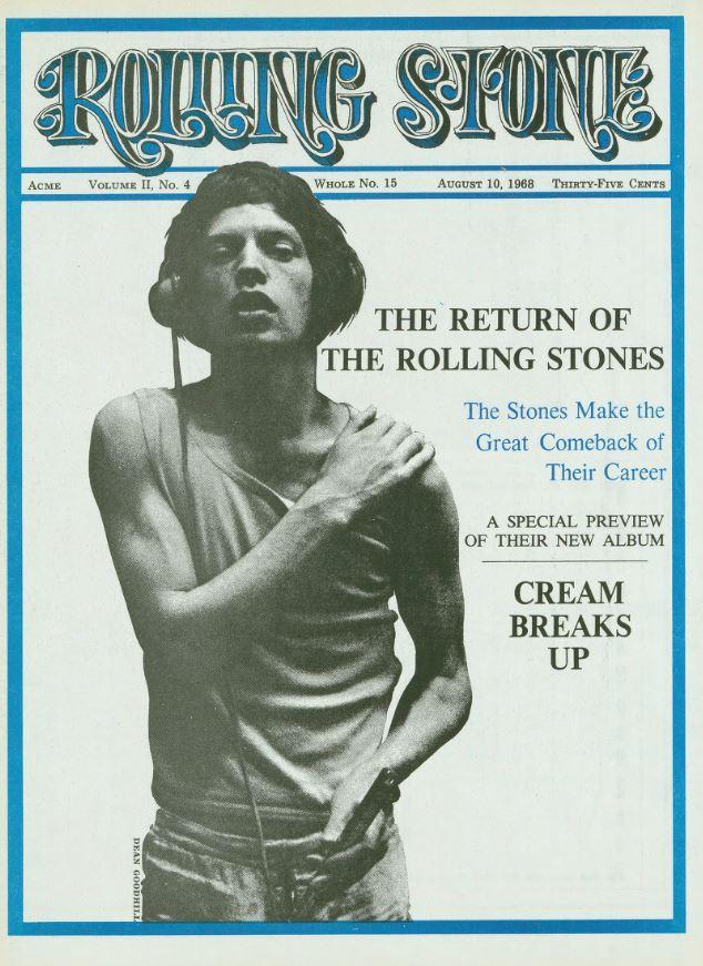 Rolling Stone August 10, 1968 | Scrolller