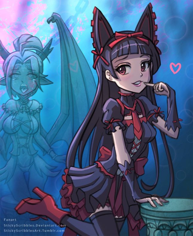 Rory Mercury captures Giselle in cursed Pillar | Scrolller