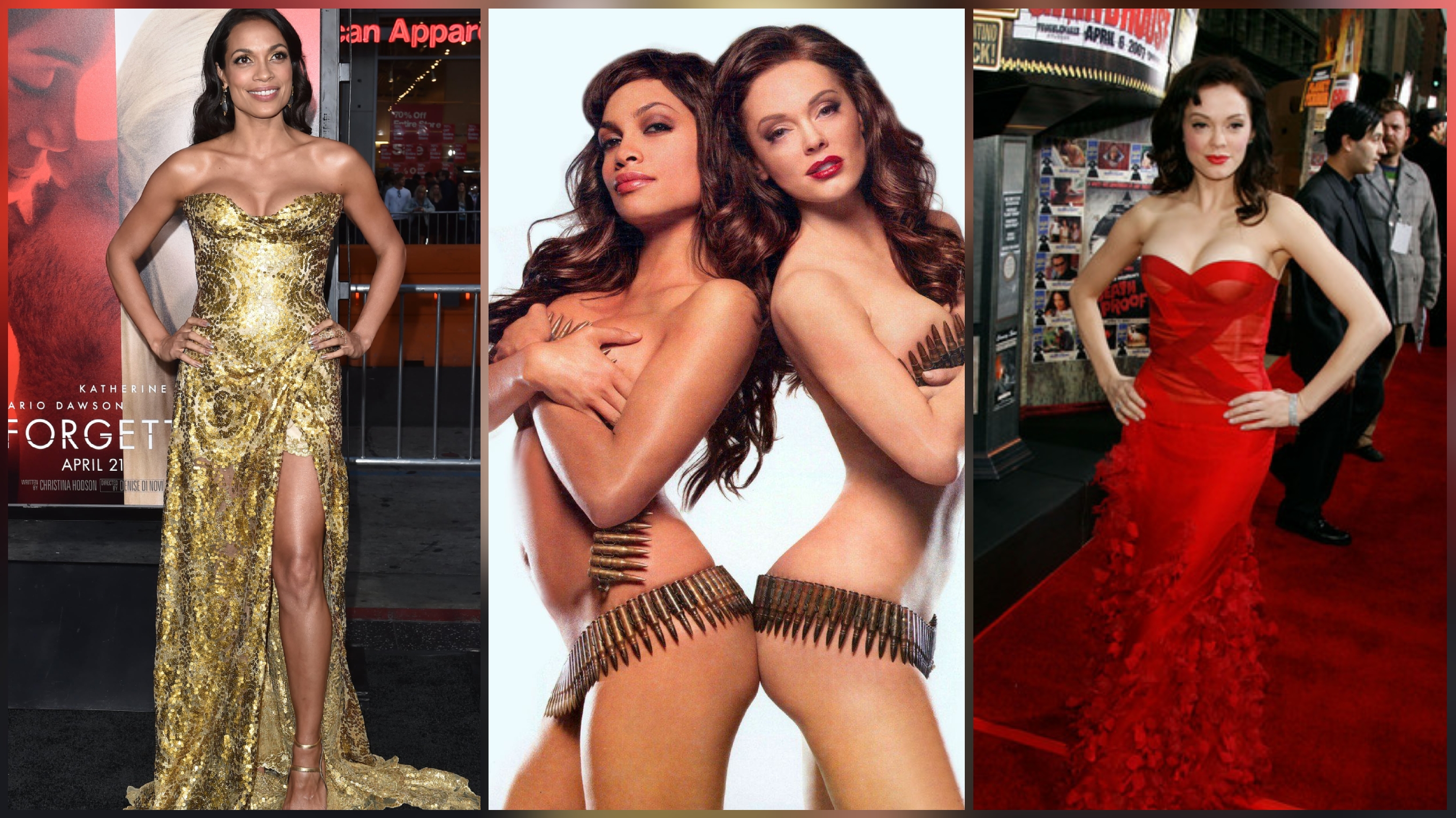 Rosario Dawson vs Rose McGowan | Scrolller