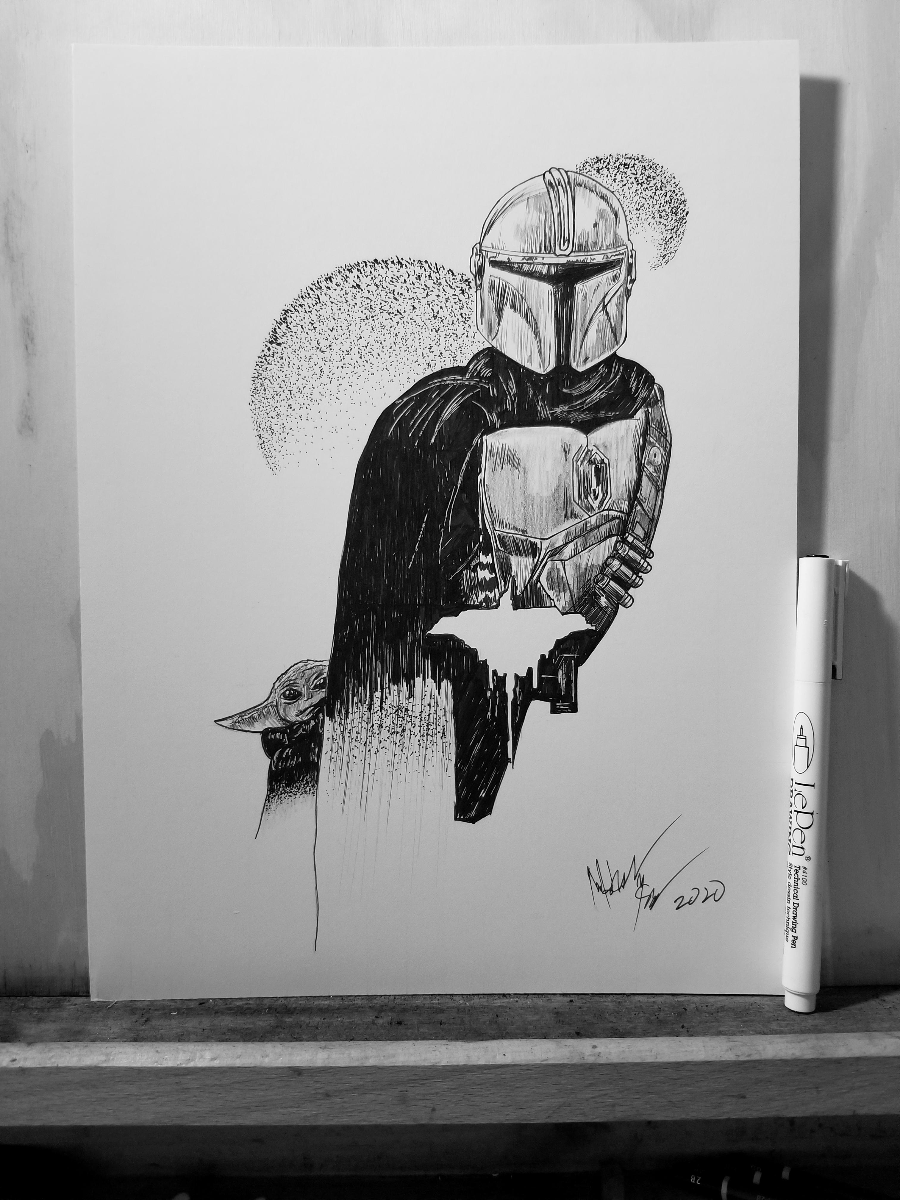 Rough Pen Sketch (Not my concept) | Scrolller