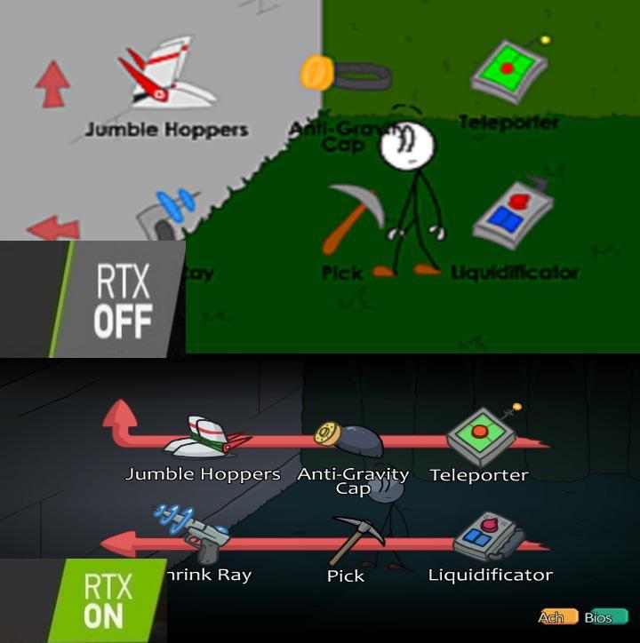 RTX OFF RTX ON | Scrolller