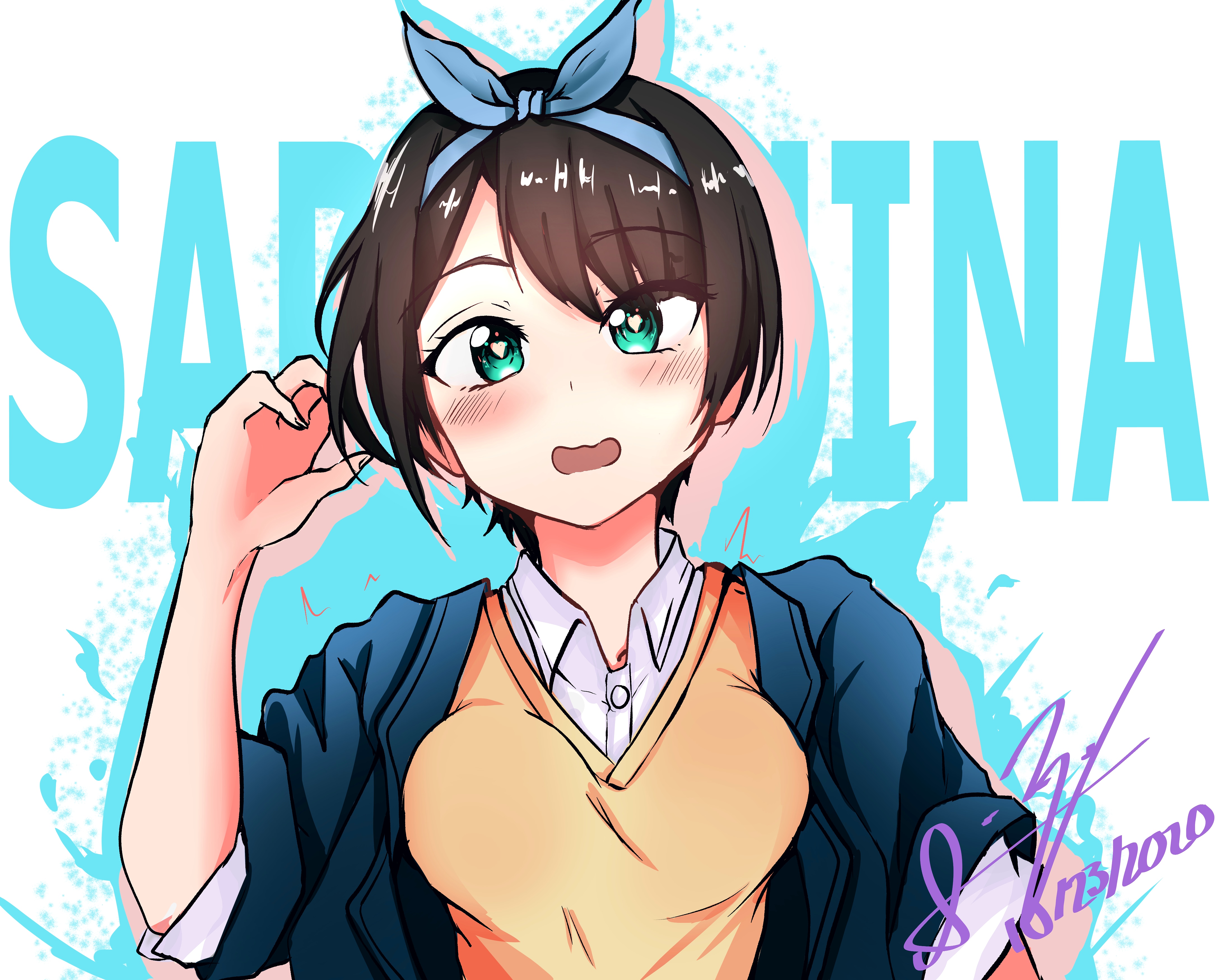 Ruka Sarashina 4 hour fanart thingy | Scrolller