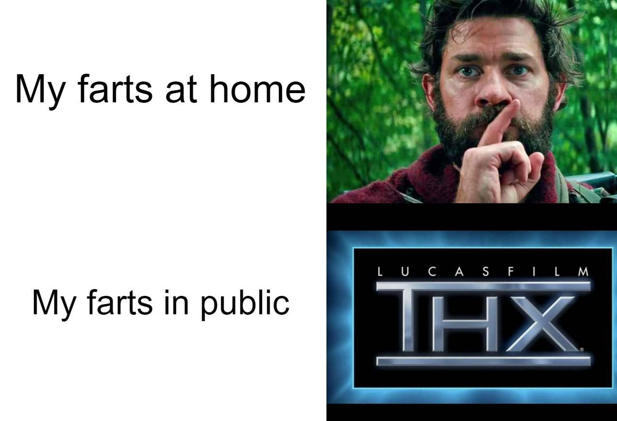 Farts At Home Vs Farts In Public Scrolller