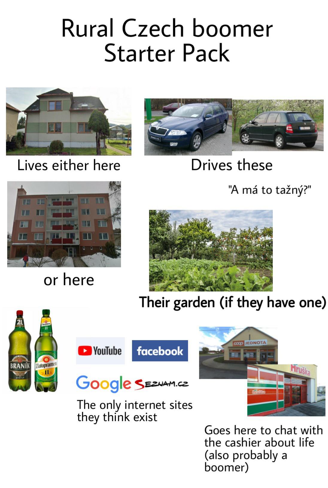 Rural Czech boomer starter pack | Scrolller