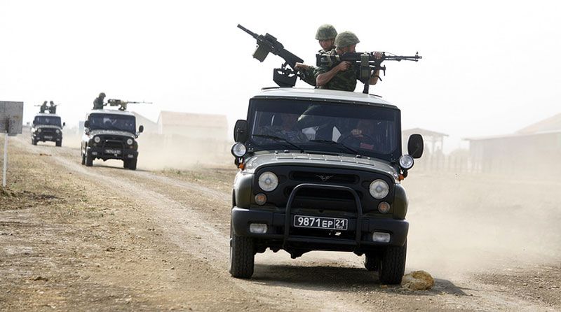 Russian UAZ technical in Syria. | Scrolller