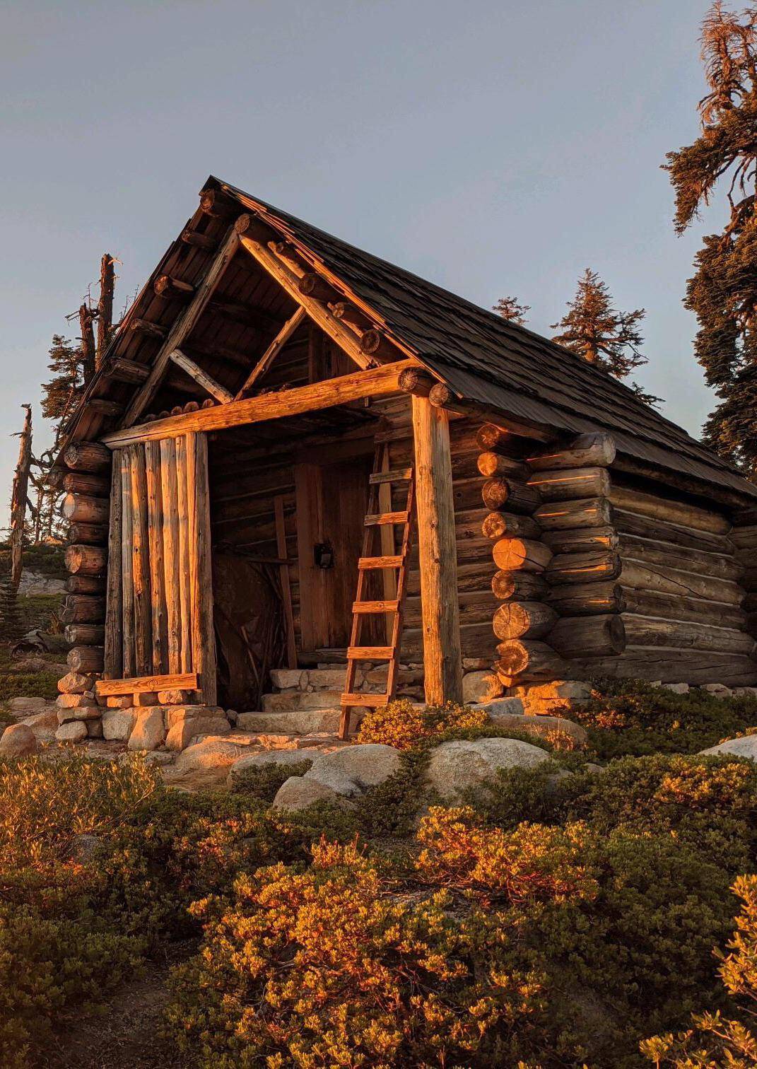 Rustic ranger cabin in the Yosemite Wilderness | Scrolller
