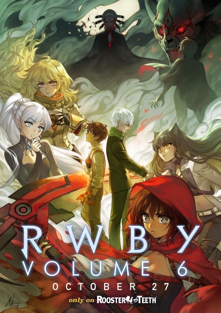 RWBY Volume 6 Official Poster [art by Ein Lee] | Scrolller