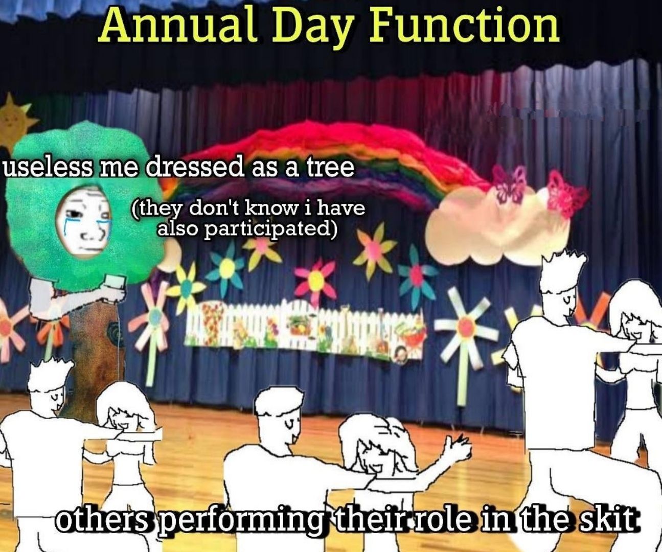 Sad mr tree :( | Scrolller