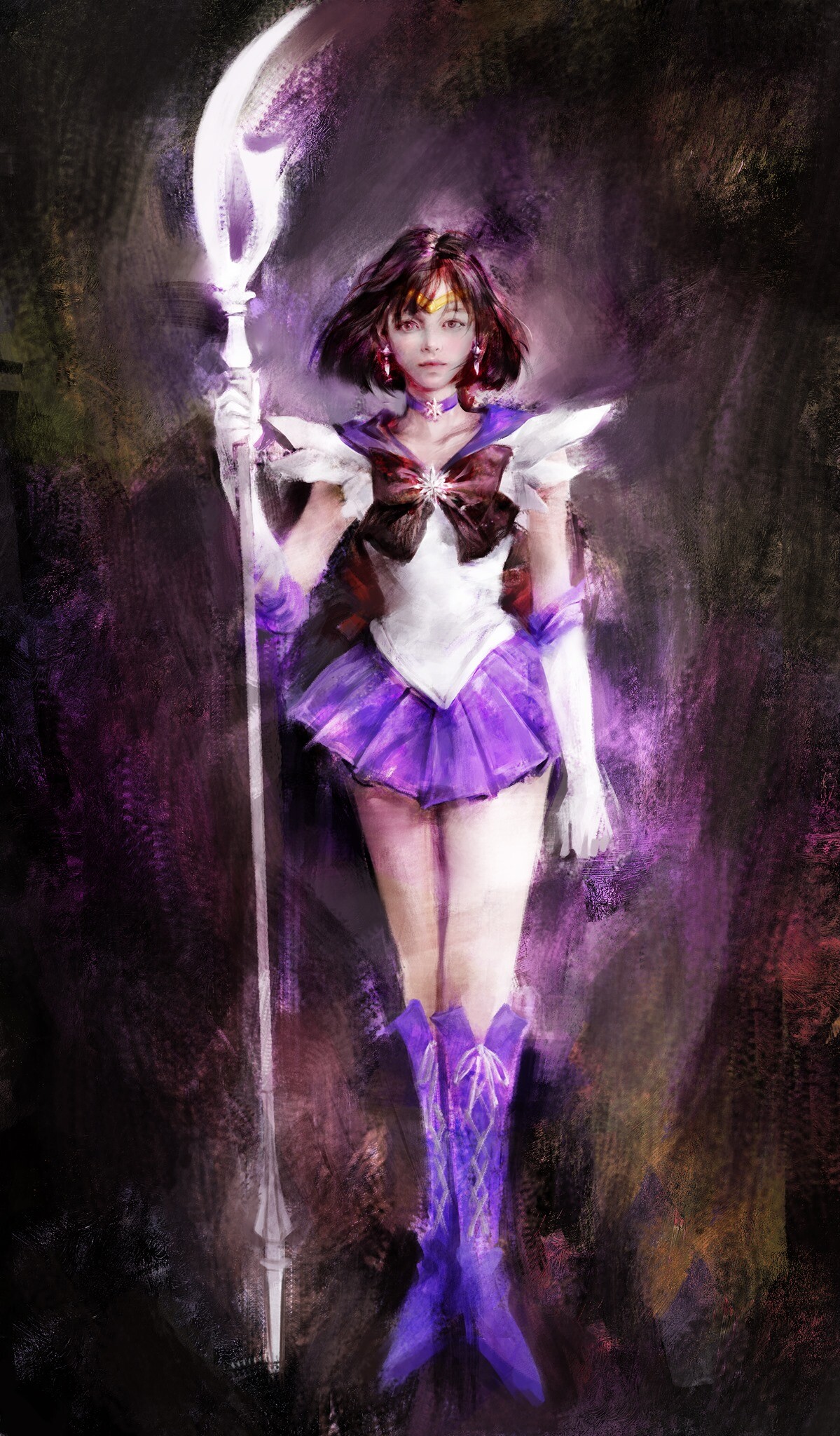 Sailor Saturn by Dong-gun Yoon | Scrolller