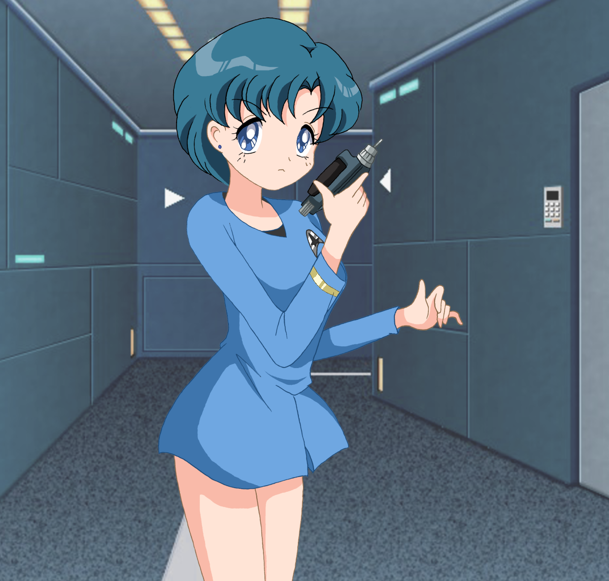 Sailor Team, prepare for teleport! (Sailor Moon and Star Trek) | Scrolller