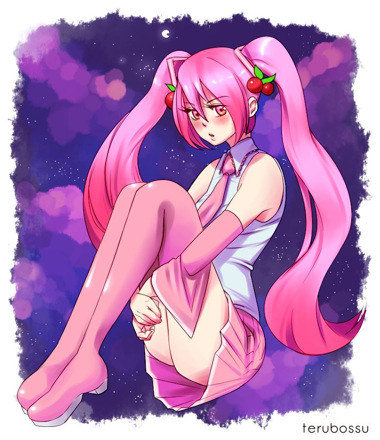 Sakura Miku done by me | Scrolller