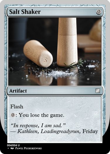 Salt Shaker | Scrolller