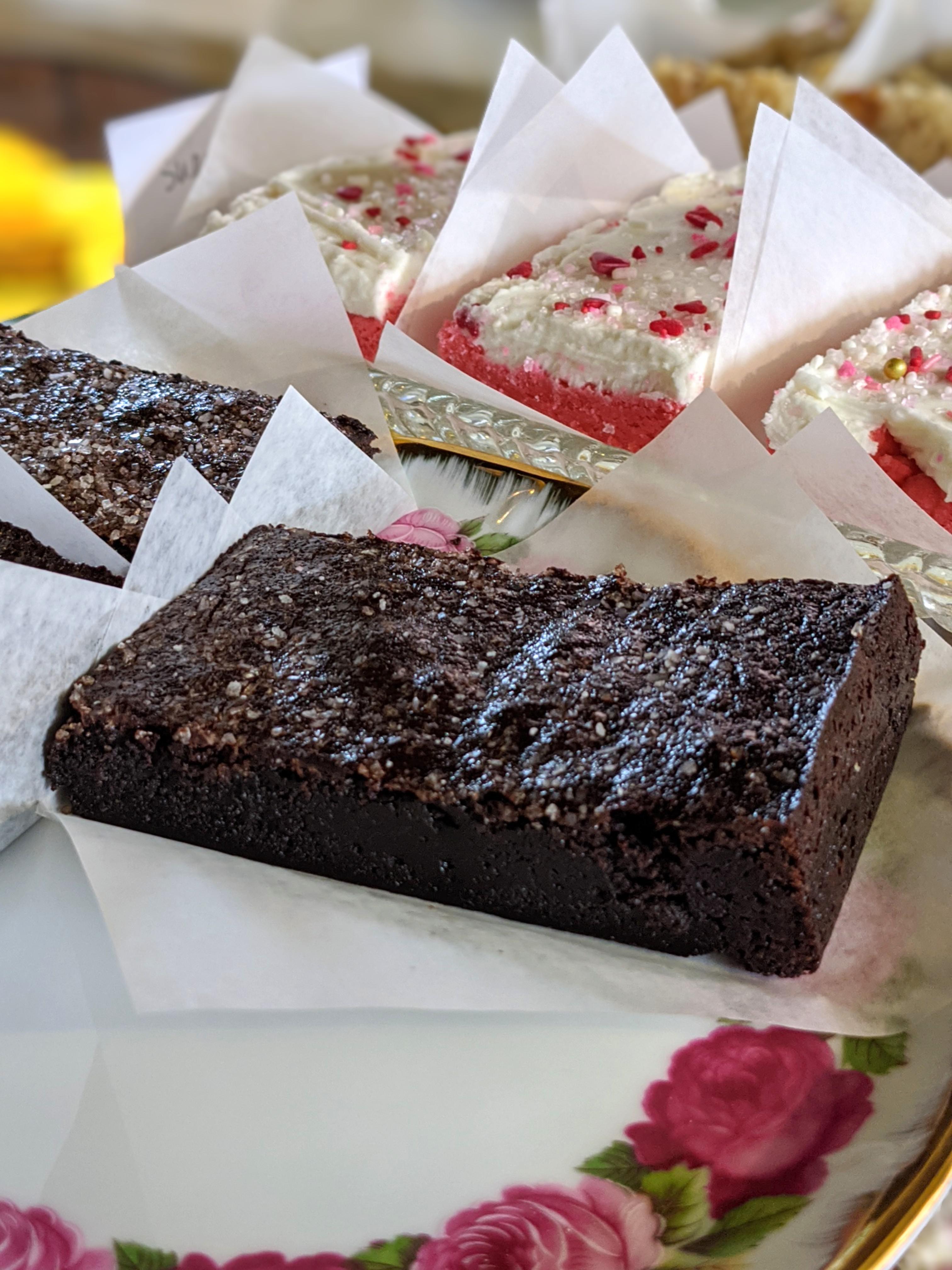 Salted caramel brownie. | Scrolller