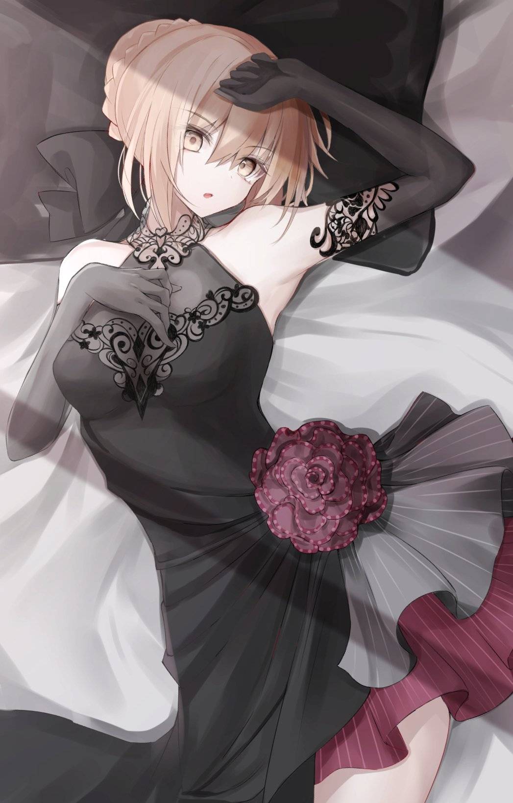 Salter in a Black Dress | Scrolller
