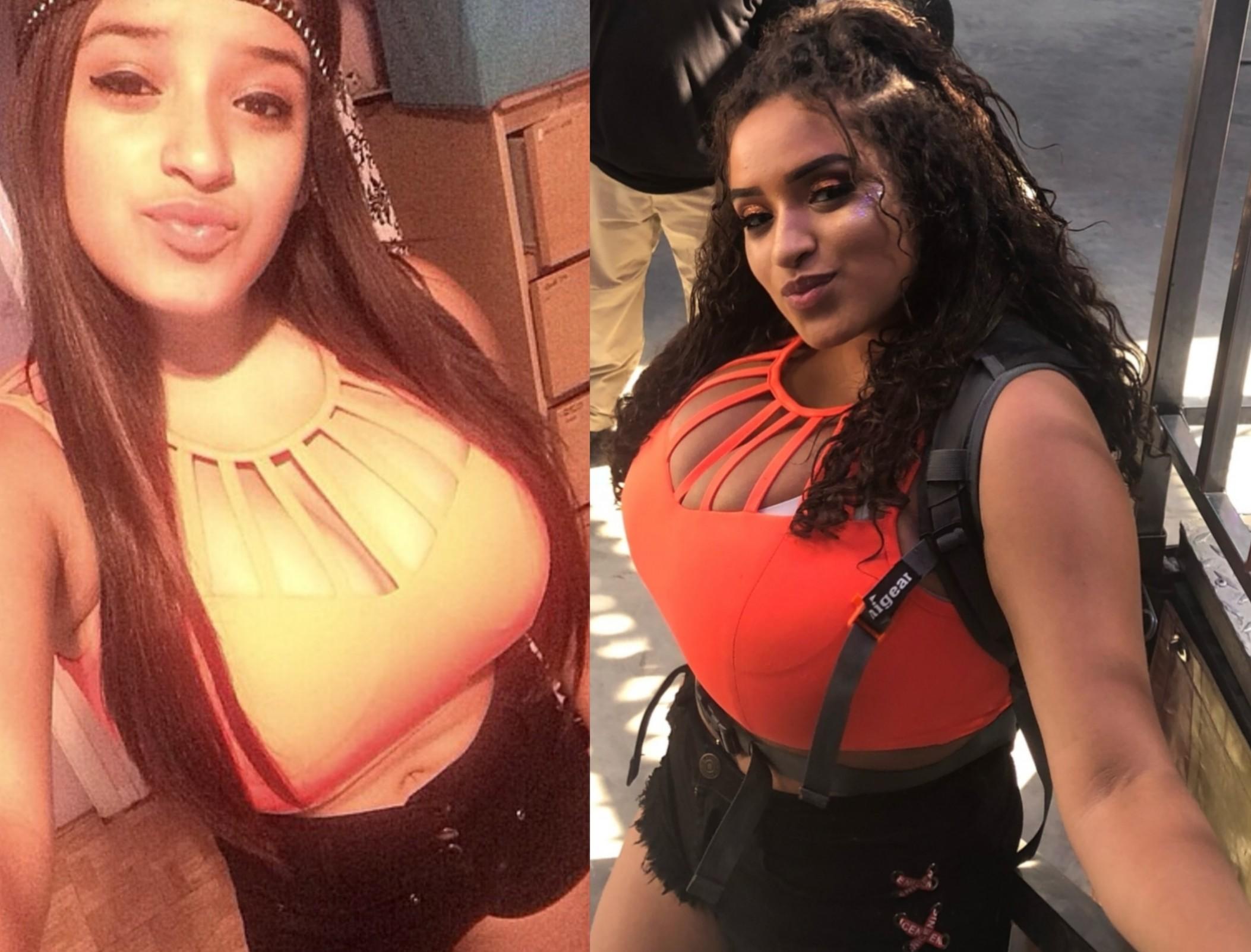 same clothes, is bursting! | Scrolller