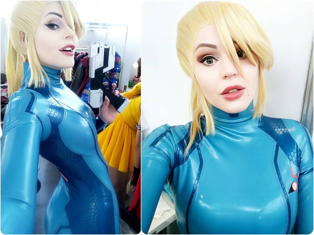 Samus Aran latex cosplay | Scrolller